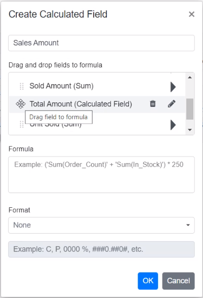Calculated Field in Blazor Pivot Table Component | Syncfusion