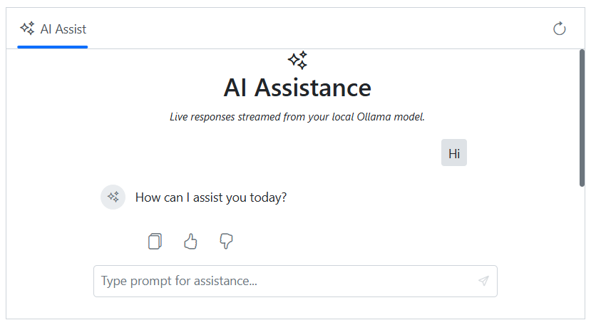 LLM Model with Blazor AI AssistView Component | Syncfusion