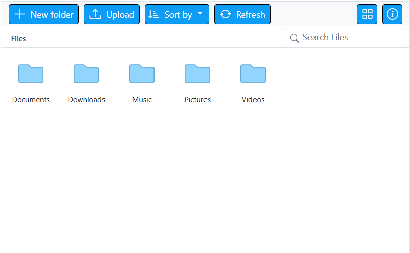 Styles And Appearance In Blazor File Manager Component Syncfusion