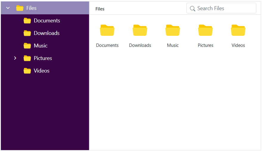 Styles And Appearance In Blazor File Manager Component Syncfusion