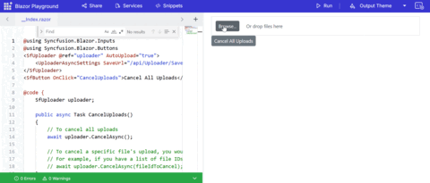 File Upload Methods in Blazor File Upload Component | Syncfusion