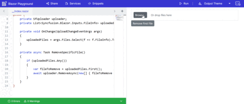 File Upload Methods in Blazor File Upload Component | Syncfusion