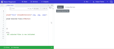 File Upload Methods in Blazor File Upload Component | Syncfusion
