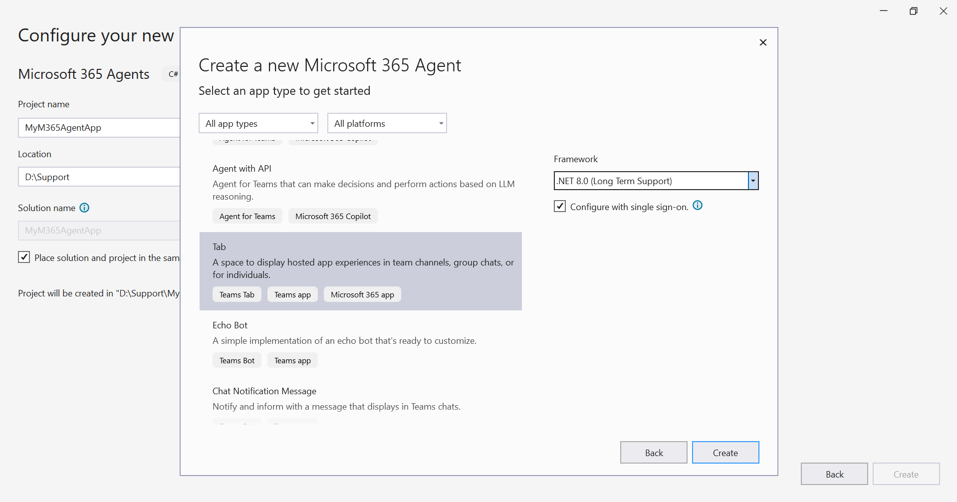 Getting Started with Microsoft Teams App in Visual Studio | Syncfusion