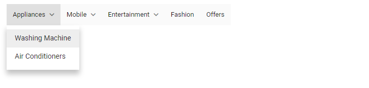 Icons And Submenu Items In Blazor Menu Bar Component Syncfusion 4587